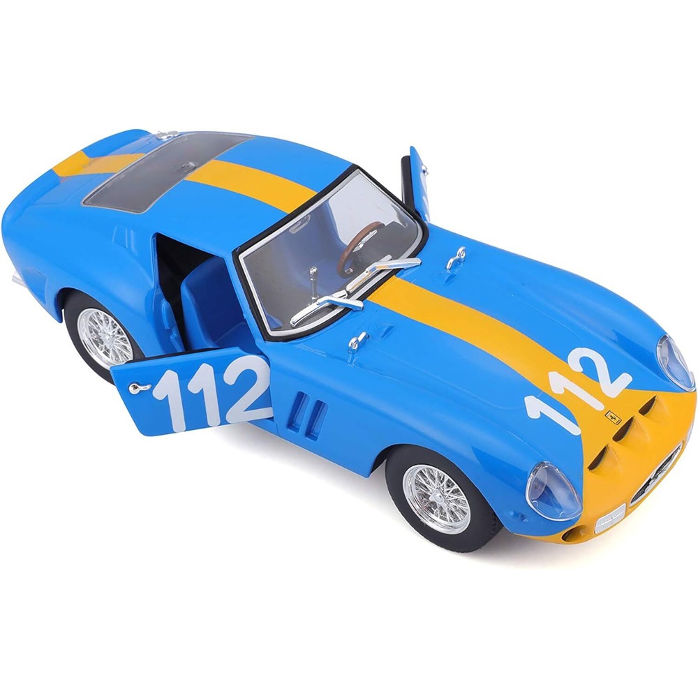 Buy Bburago 1:24 Ferrari 250 GTO No.112 Diecast Display Model Sports ...