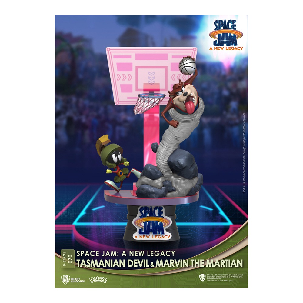 Buy Beast Kingdom D Stage Space Tasmanian Devil & Marvin the Martian ...