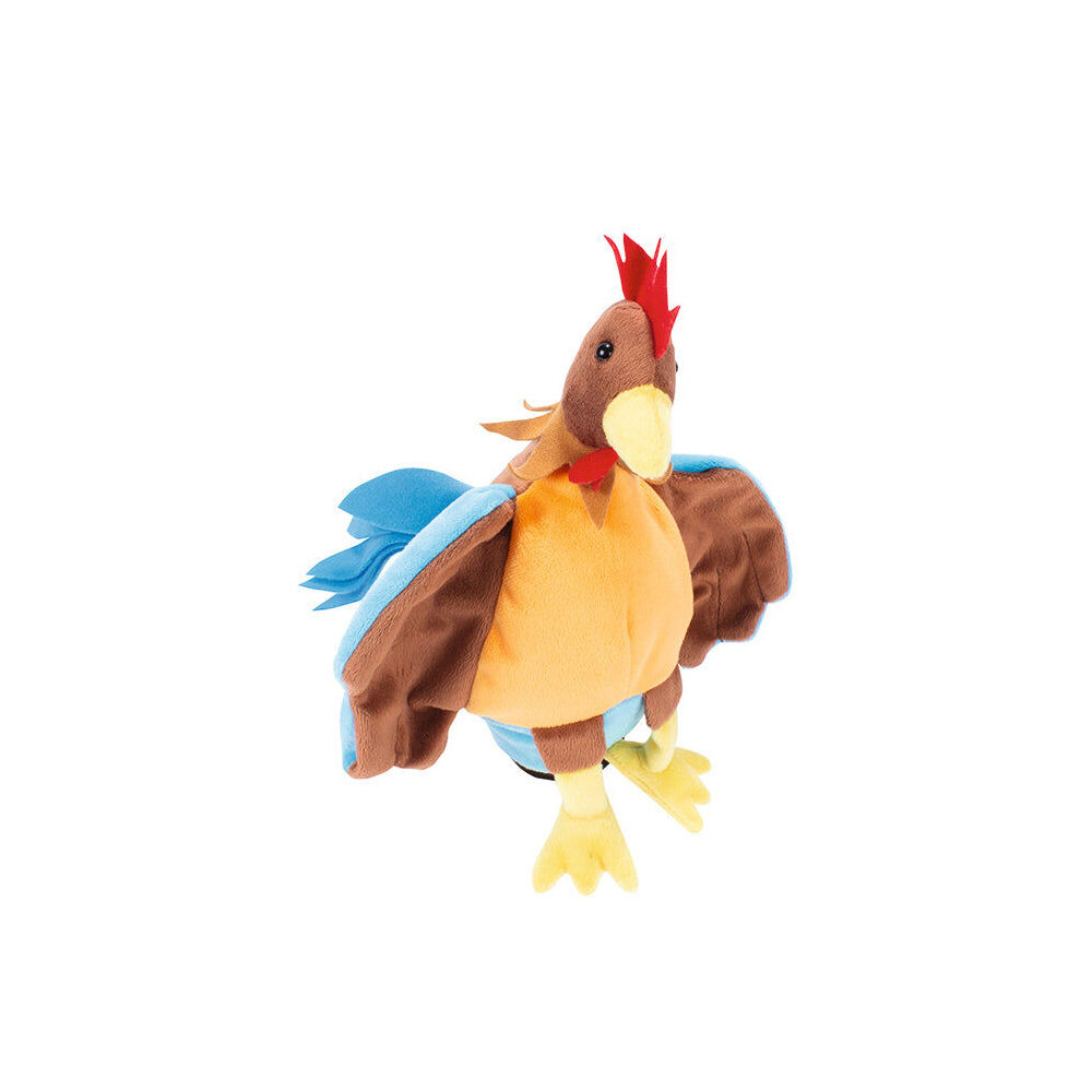 Buy Beleduc Hand Puppet Rooster Storytelling Tool Brown Kids/Children ...