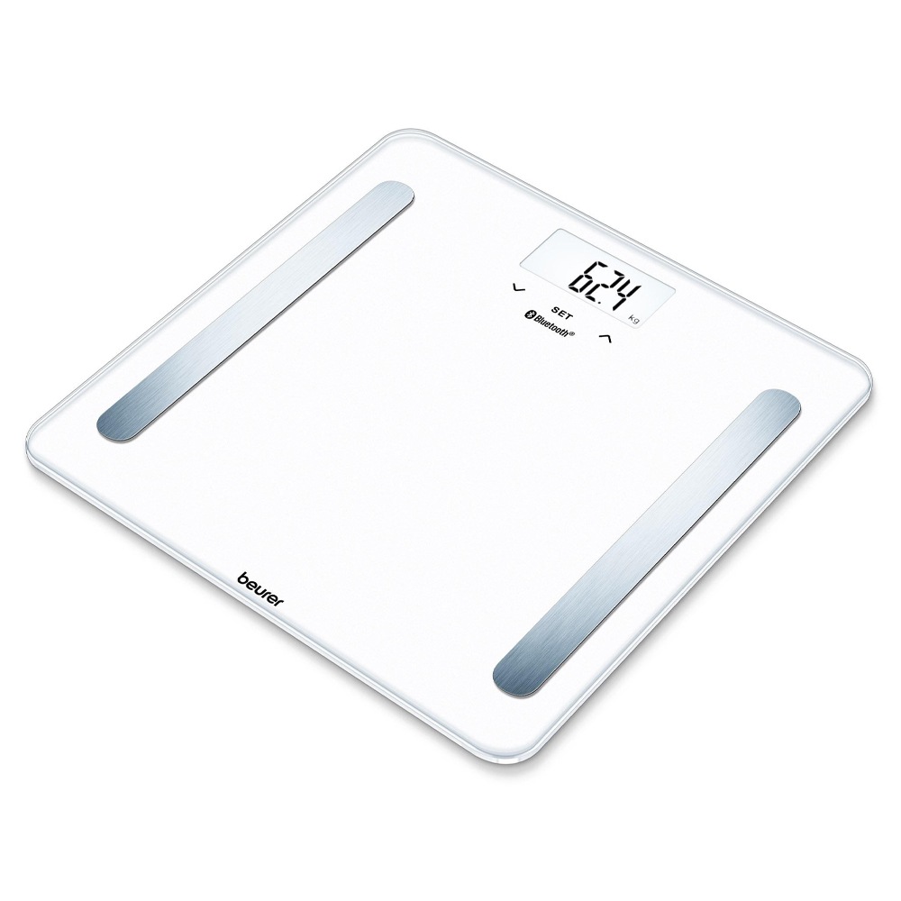 Buy Beurer 180kg Diagnostic Bluetooth Bathroom Scale Body Weight/Fat ...