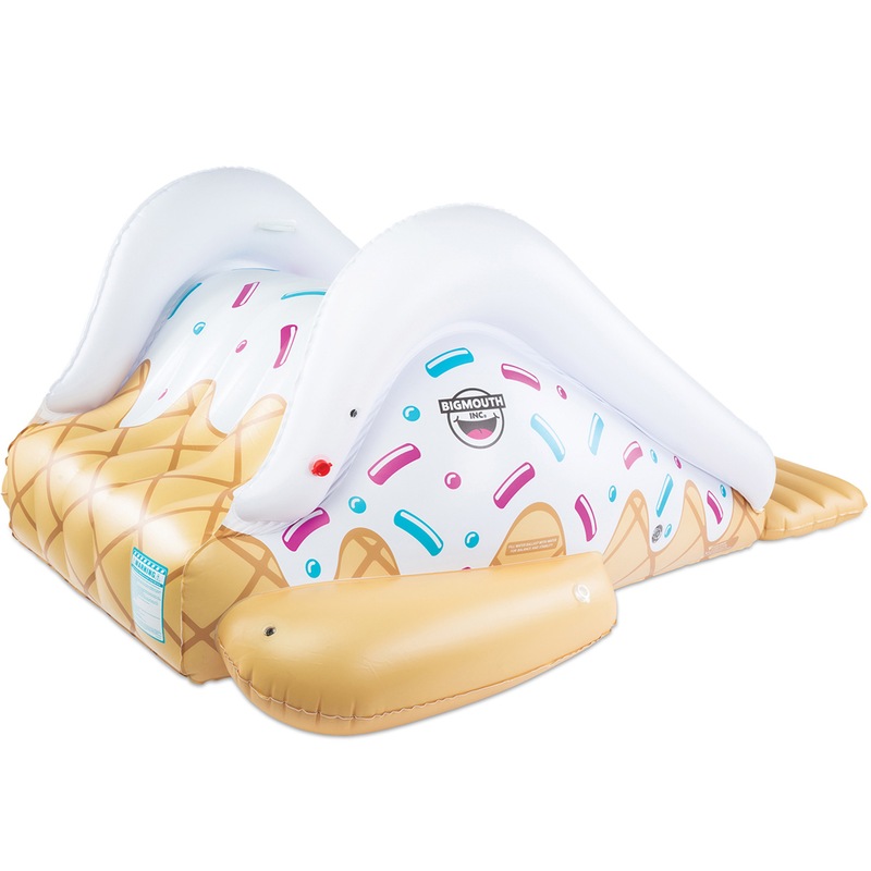 Buy BigMouth Inc. Inflatable Ice Cream Swimming Pool Water Slide Kids ...
