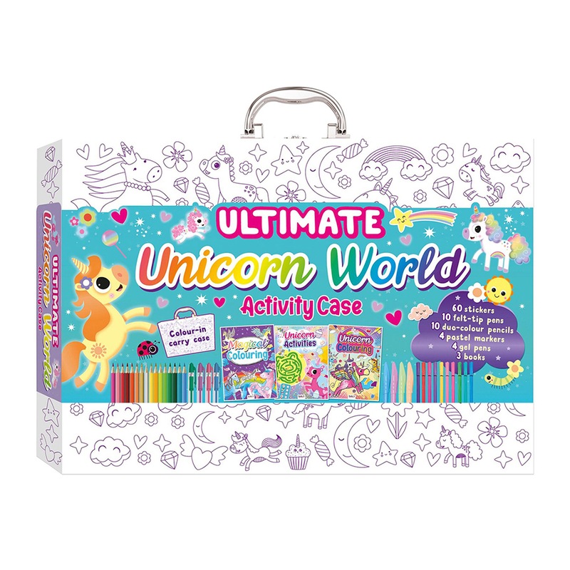 Buy Bookoli Ultimate Play Case: Unicorn World Activity Case Craft Kit ...