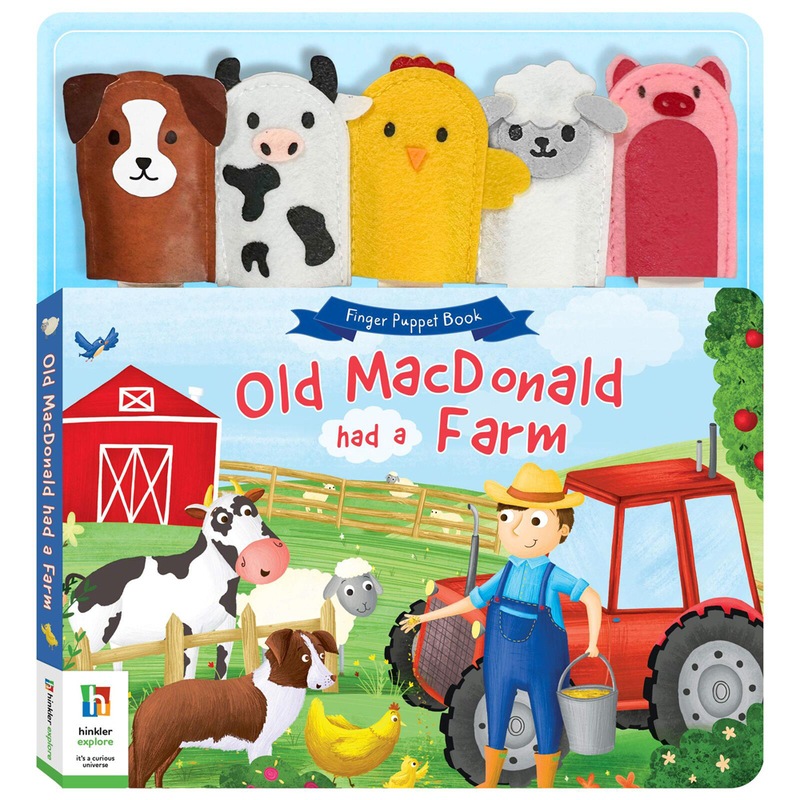 Buy Building Blocks Old MacDonald Had a Farm Sing Along Puppet Book/5pc ...