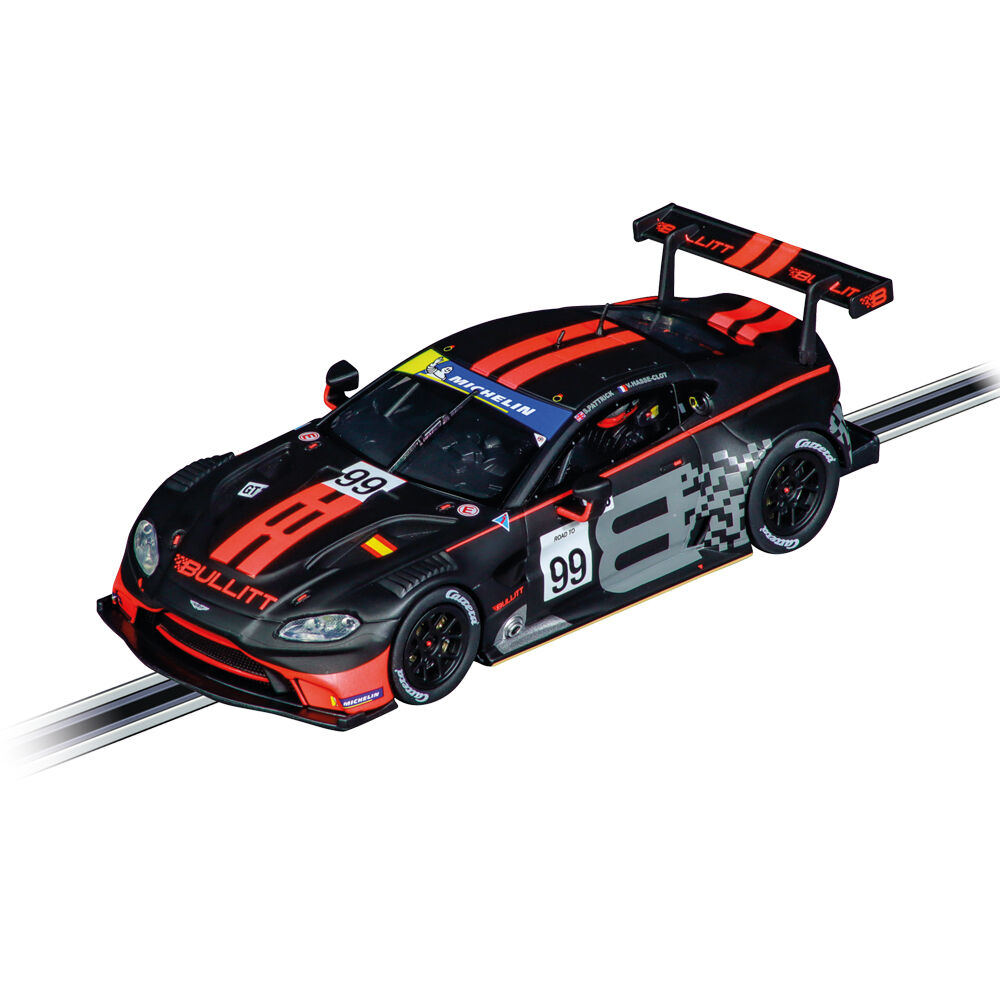 Buy Carrera Aston-Martin Vantage GT3 Bullitt Racing No99 Slot Car Kids ...