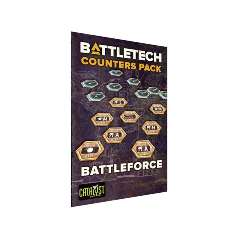 Buy Catalyst Game Labs Battletech Counters Pack Battleforce Tabletop ...