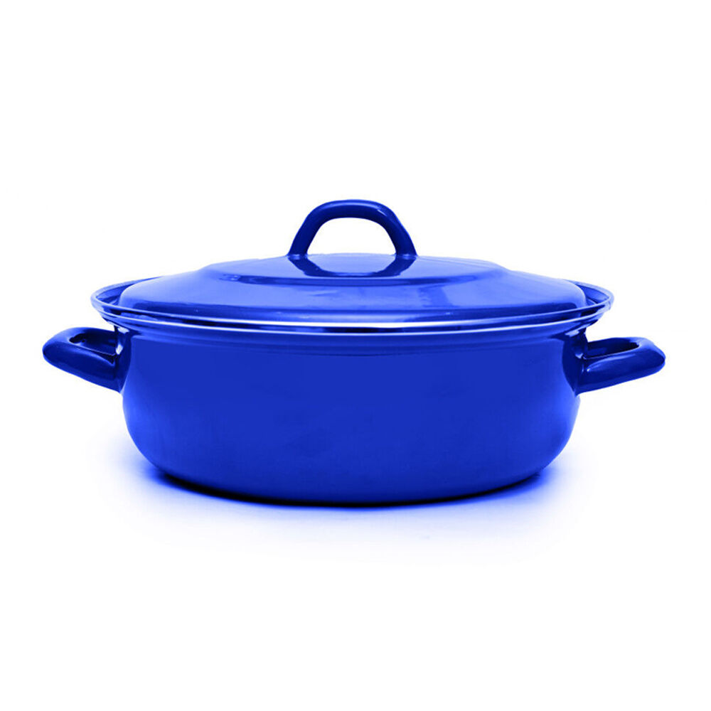 Buy Classica 22cm Heavy Gauge Casserole w/ Lid Royal Blue Kitchen ...