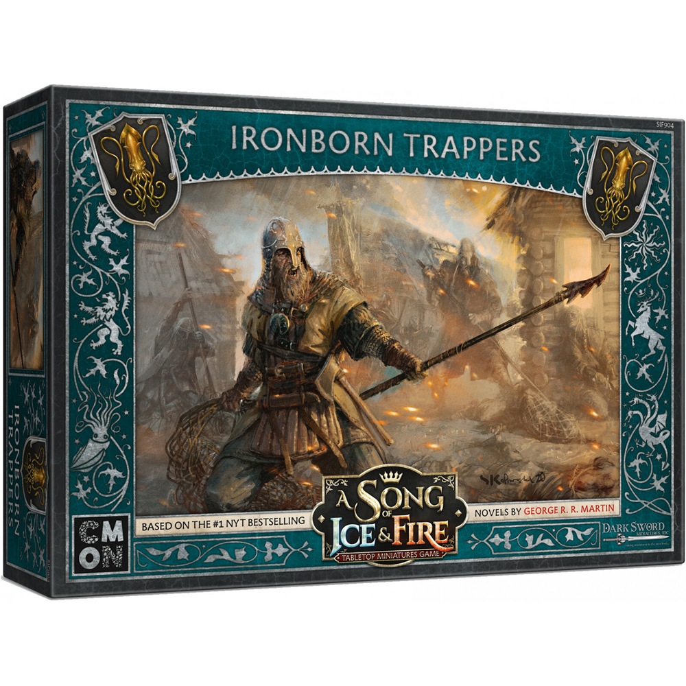 Buy Cmon A Song Of Ice & Fire Tabletop Miniatures Game Figure Ironborn ...