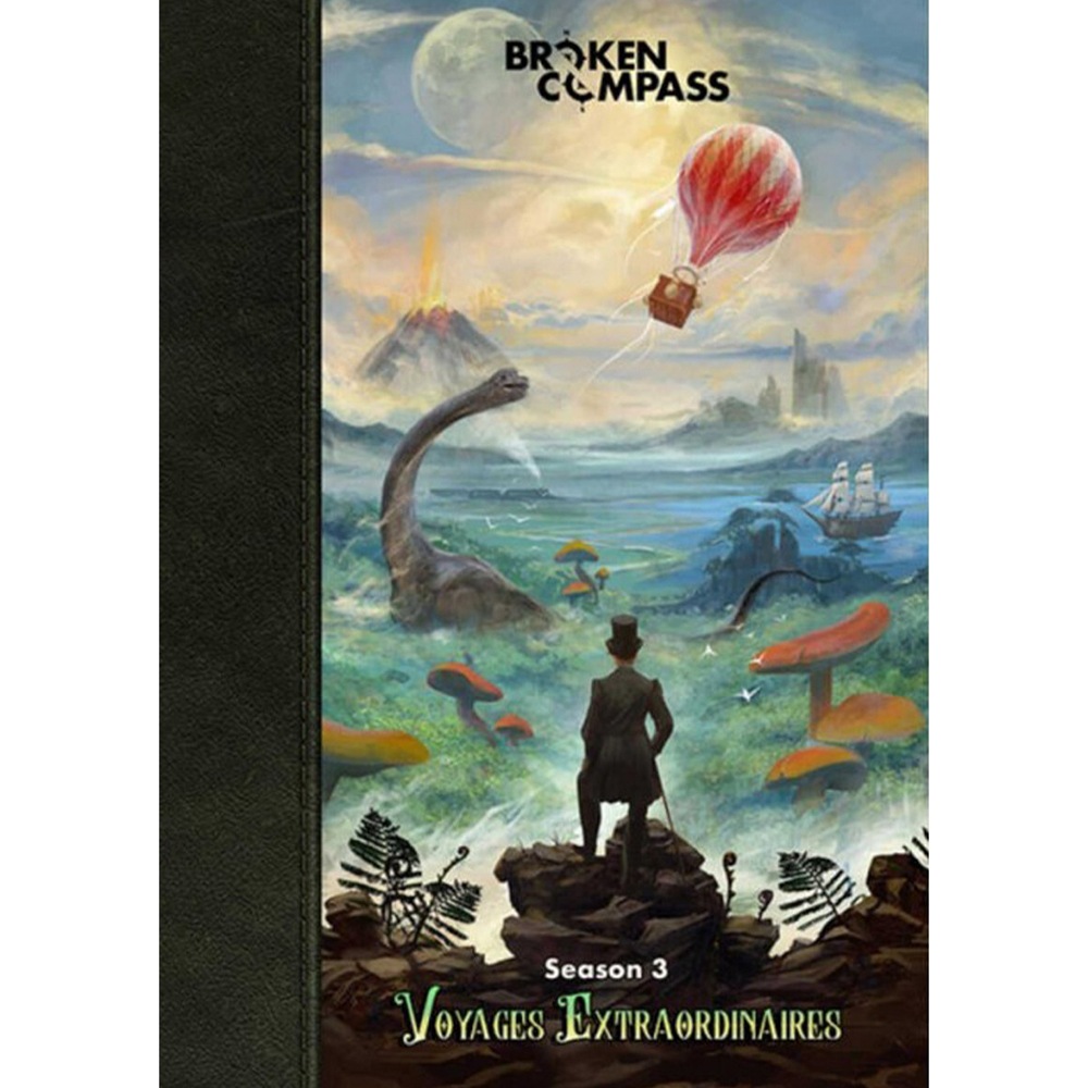 Buy Cmon Broken Compass Voyages Extraordinaires S3 RPG Expansion Book ...