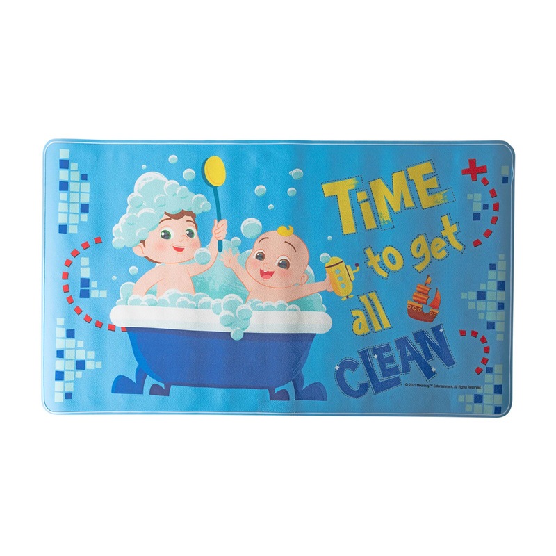 Buy Cocomelon TPE Kids/Children Non-Slip Bath Mat Rectangle Bathroom ...
