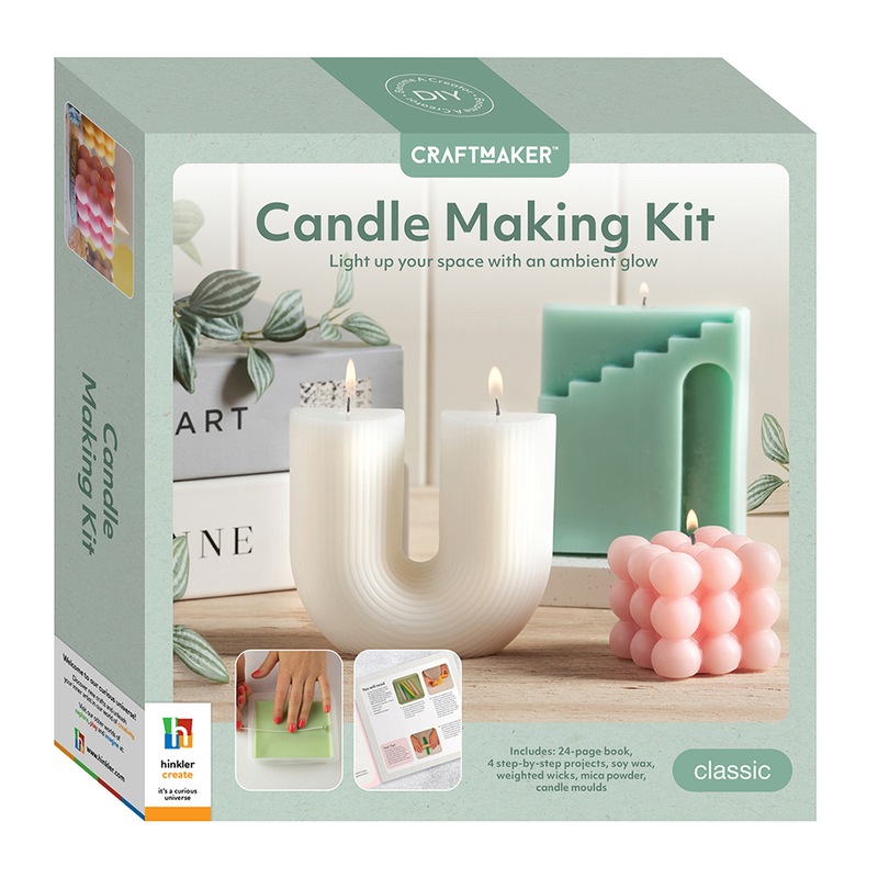 Buy Craft Maker Candle Making Kit Classic Art/Craft Activity Set Hobby ...