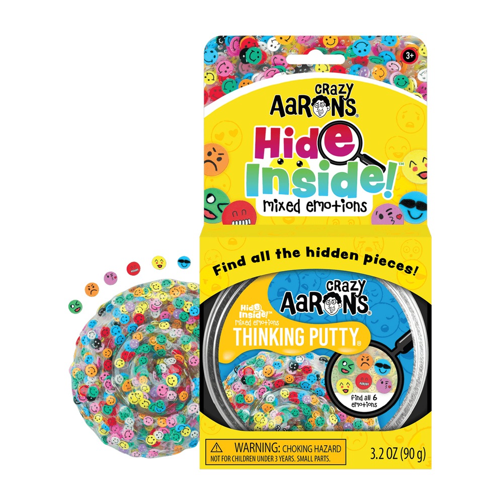 Buy Crazy Aarons Thinking Putty Mixed Emotions Hide Inside Kids Play ...