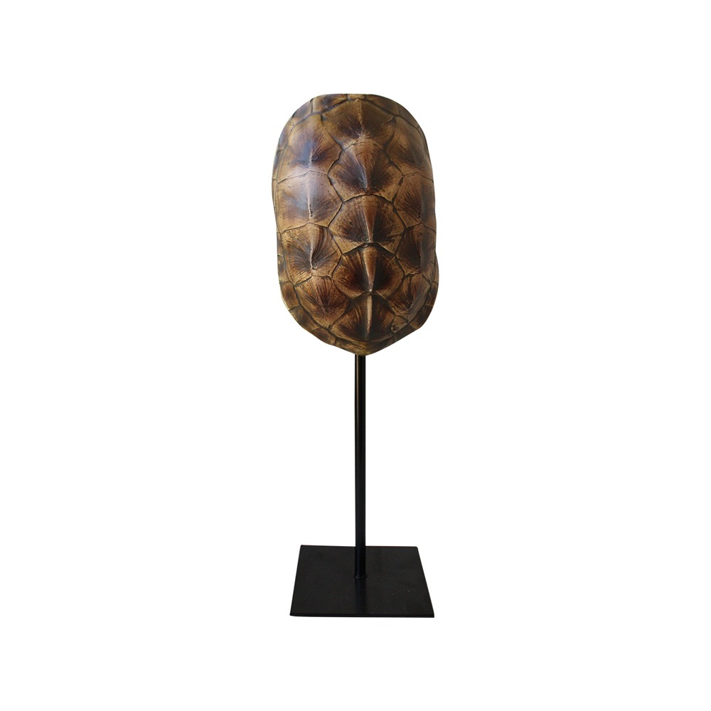 Buy Darlin Toni Turtle Shell on Stand Resin Brown/Black Home Room Decor ...
