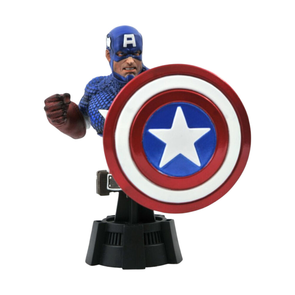 Buy Marvel Comics Captain America Bust 1:7 Action Figure - MyDeal Australia