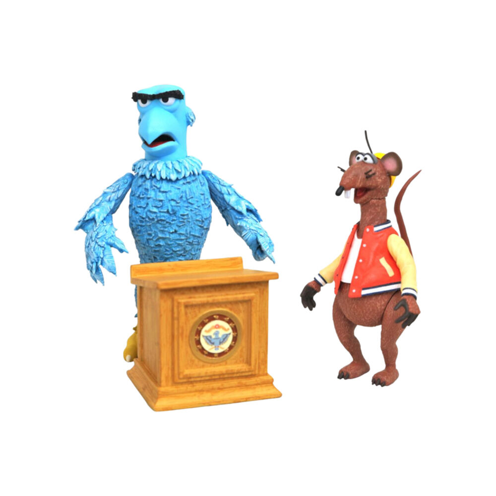 Buy Diamond Select Toys Muppets Sam & Rizzo Deluxe Action Figure Kids ...