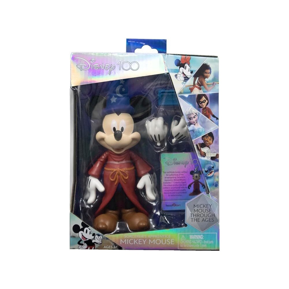 Buy Disney 100 6''/15.2cm Sorcerer's Apprentice Mickey Mouse Collector Figure 3y+ - MyDeal Australia