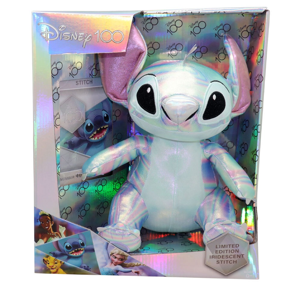 Buy Disney 100 Limited Edition Kids/Childrens Plush - Irridescent Stitch 3Y+ - MyDeal Australia