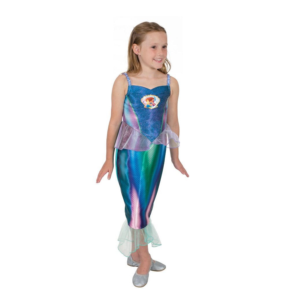 Buy Disney Ariel Tlm Live Action Classic Costume Dress Up Party ...