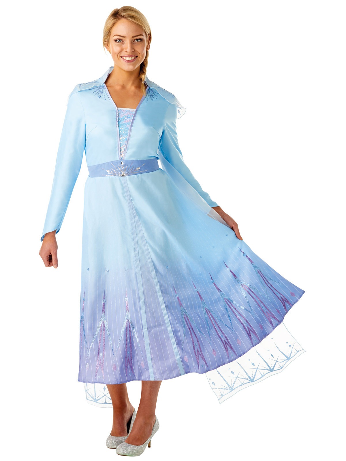Buy Disney Elsa Disney Deluxe Frozen 2 Adult Womens Fancy Dress Up ...