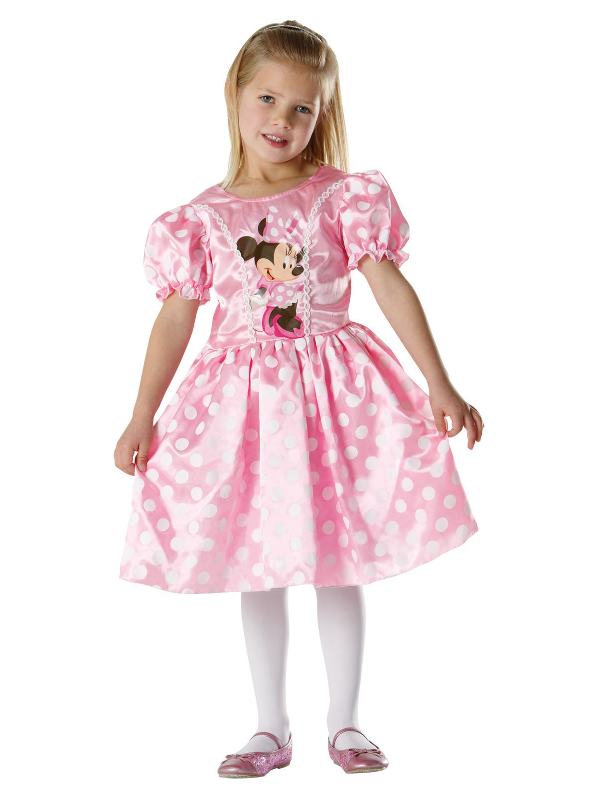Buy Disney Minnie Mouse Classic Pink Dress Up Halloween Party Kids ...