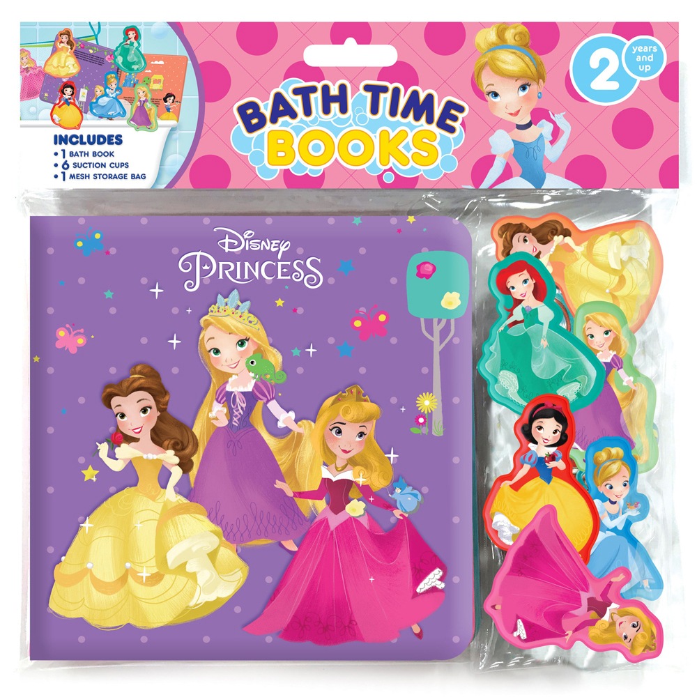 Buy Disney Princess Kids/Child Waterproof Bathtime Books w/ Figures/Eva ...