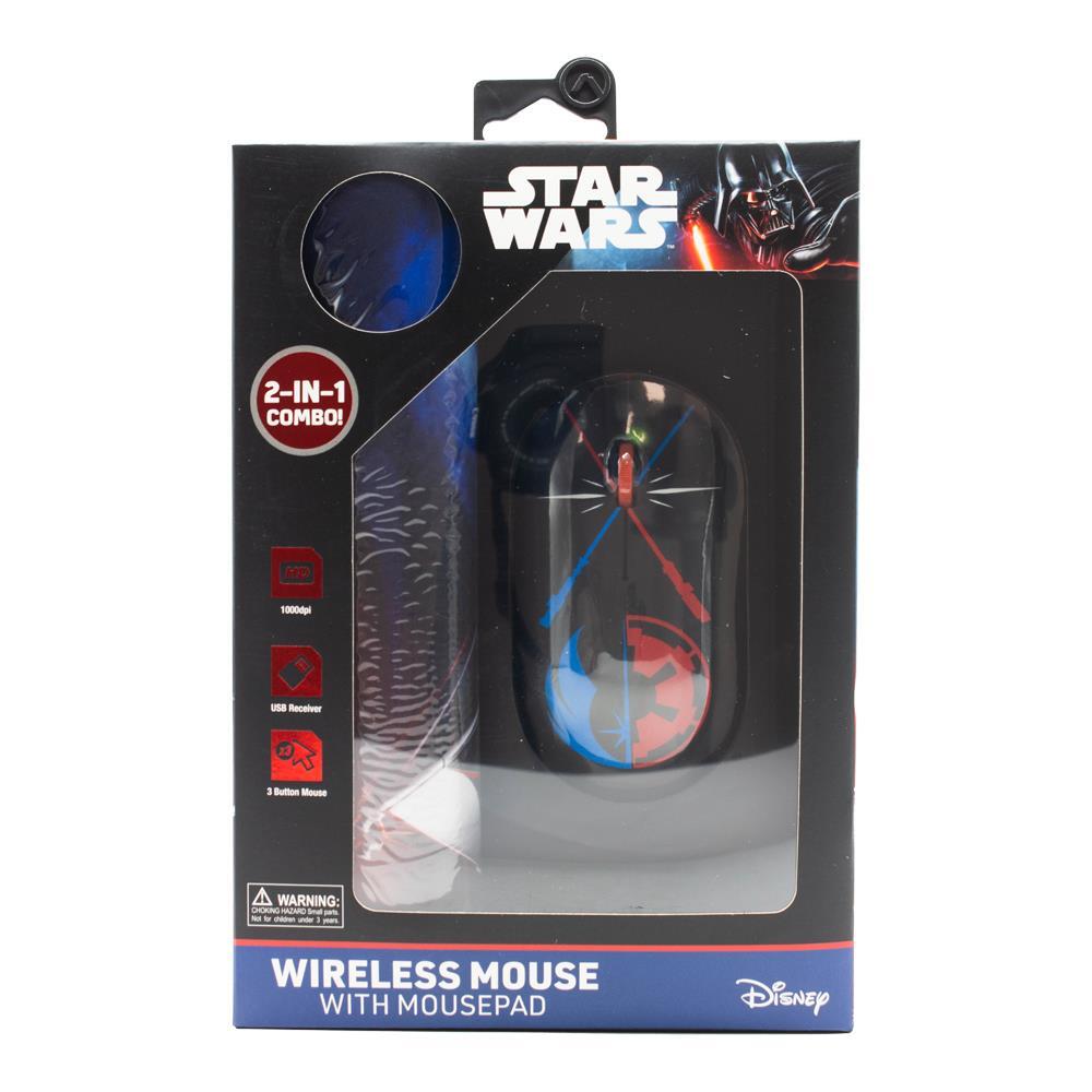 Buy Disney Star Wars Bluetooth Wireless Mouse w/ Mousepad Computer ...
