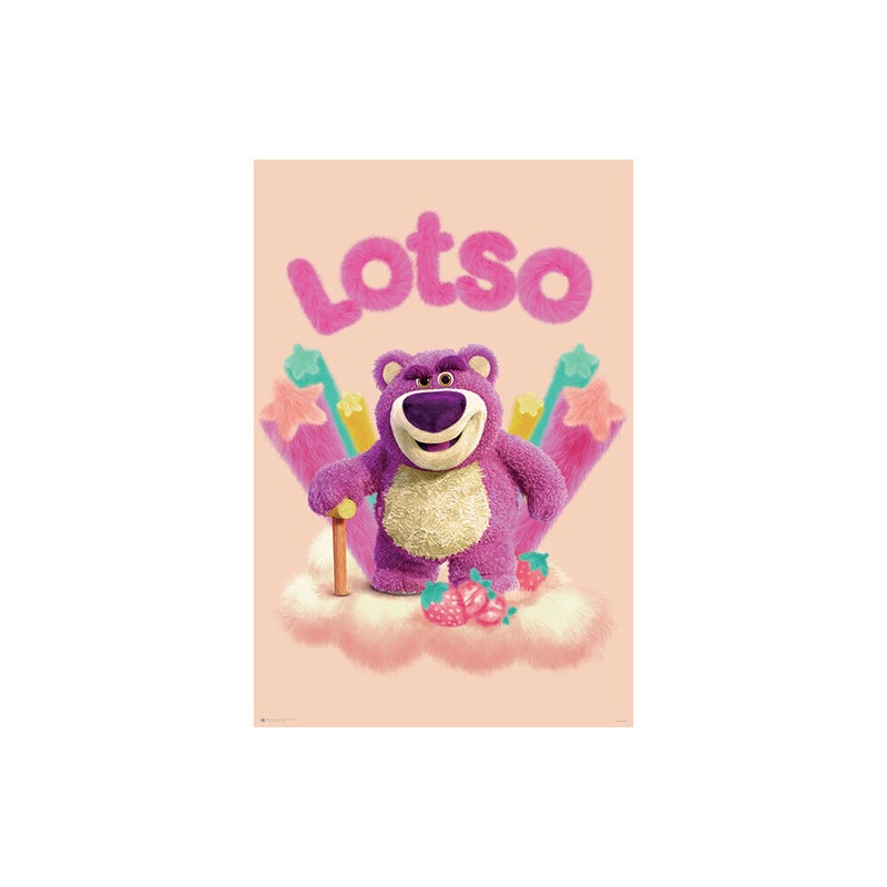 Buy Disney Toy Story Lotso Poster 91.5x61cm Kids Room Hanging Wall ...