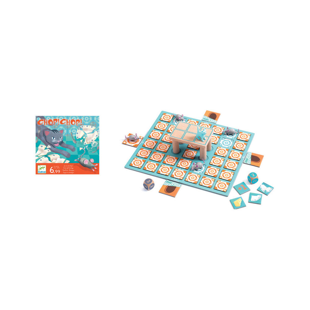 Buy Djeco Chop Chop Kids/Children Board Game Imaginative Tabletop Fun ...