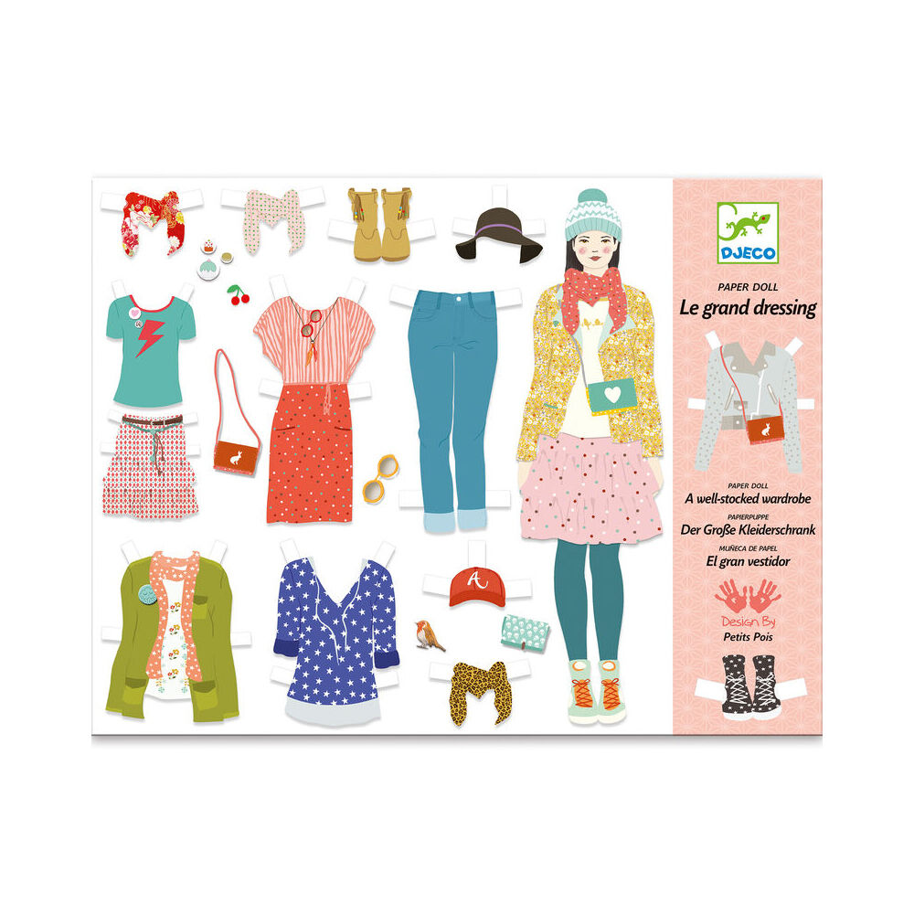 Buy Djeco One Big Dressing Room Kids/Children Creative Crafts/Art Play ...