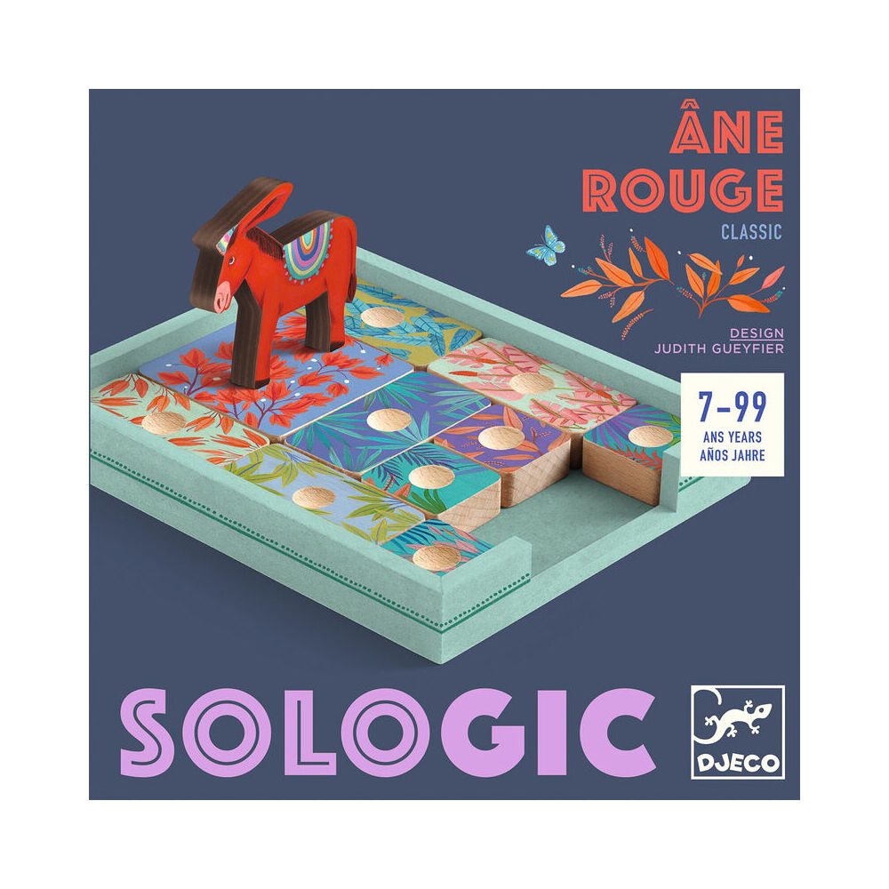 Buy Djeco Red Donkey Logic Classic Board Game Challenge Play Set Kids ...