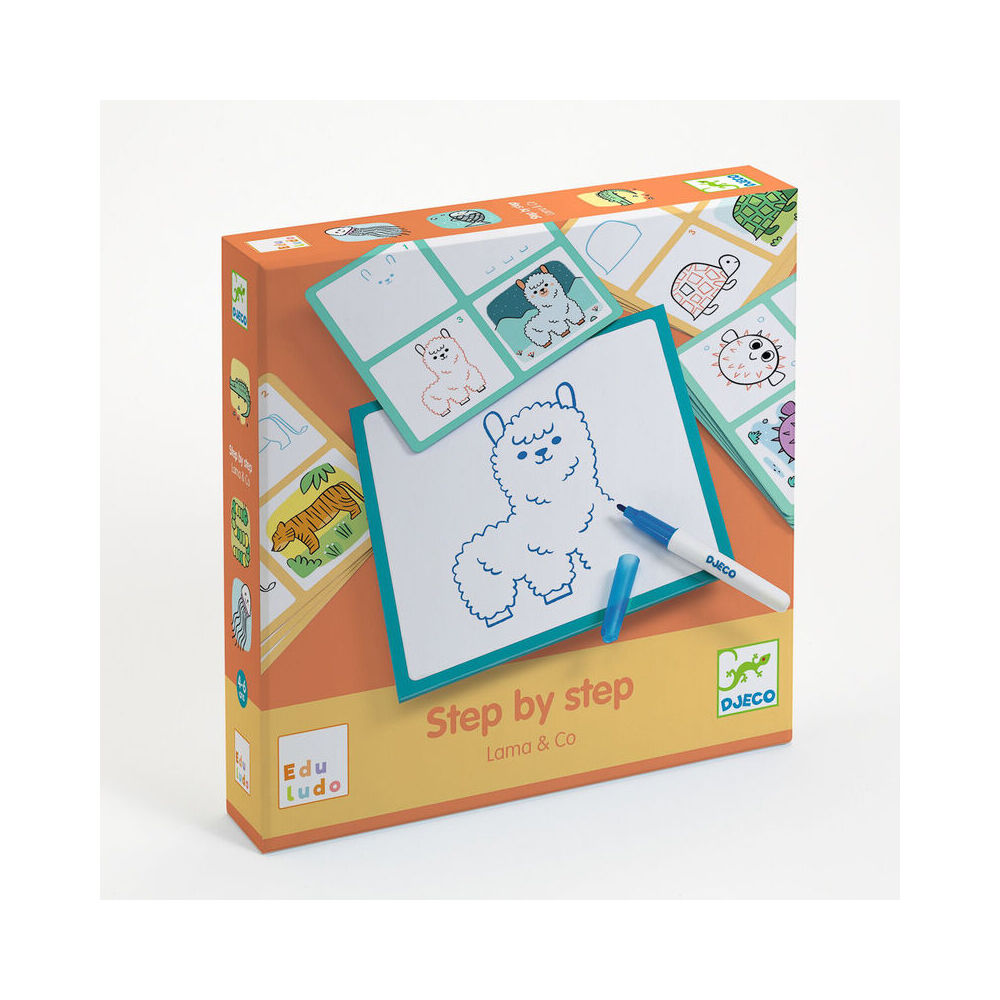 Buy Djeco Step by Step Learn to Draw Intro to Axial Symmetry ...