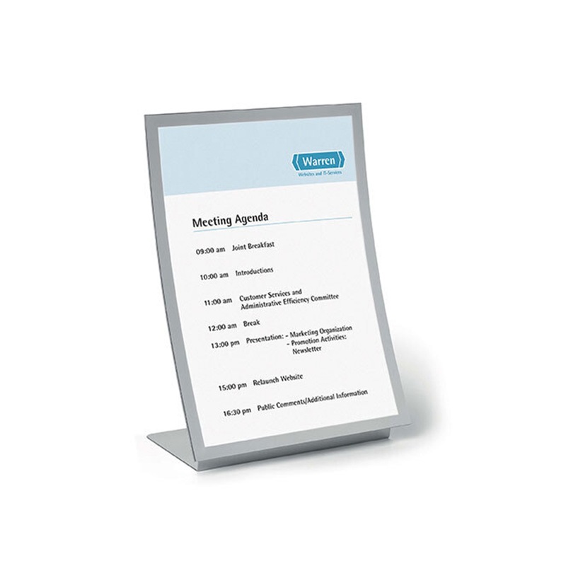 Buy Durable Duraview A3 Document Table Stand Office Desk Stationery ...