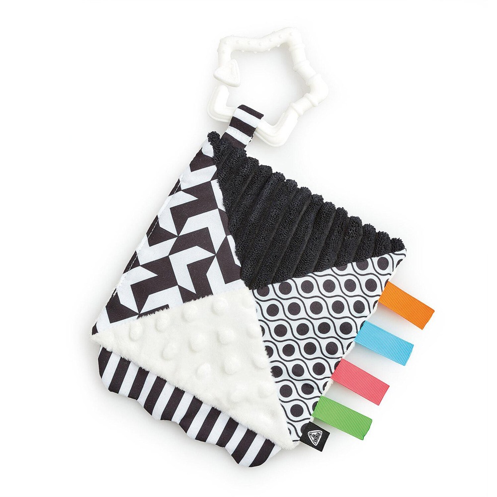 Buy ELC Black & White Sensory Square Interactive Baby Toy 0m+ - MyDeal ...