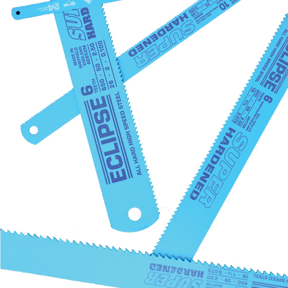Buy Eclipse Pro Tools All Hard HSS 350mm Power Hacksaw Blade 6TPI Metal ...