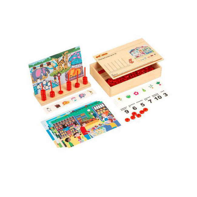 Buy Educo Find and Count Up to 10 Counting Skills Educational Toy Kids ...