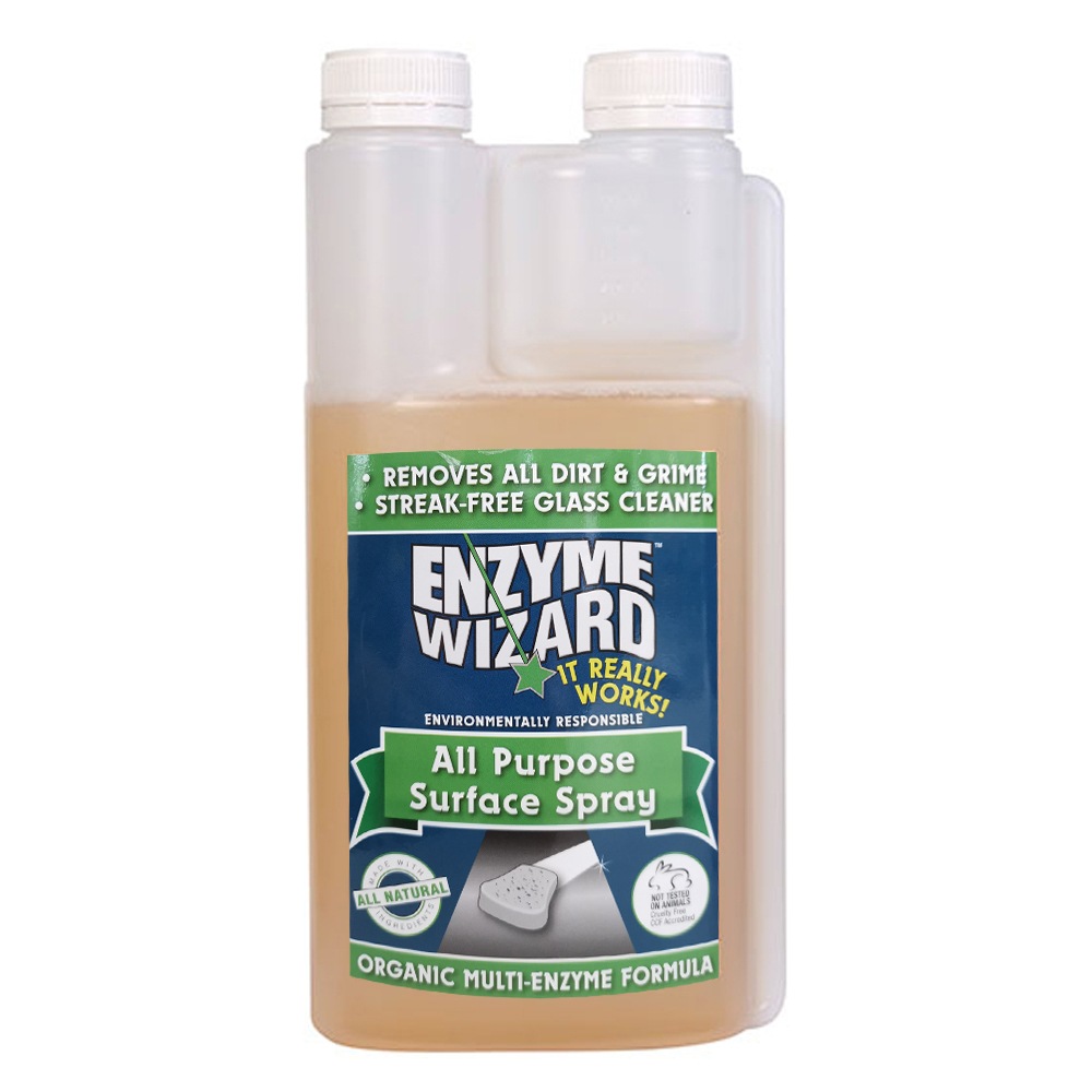 Buy Enzyme Wizard Non Toxic Organic 1L Twin All Purpose Dirt/Grime ...