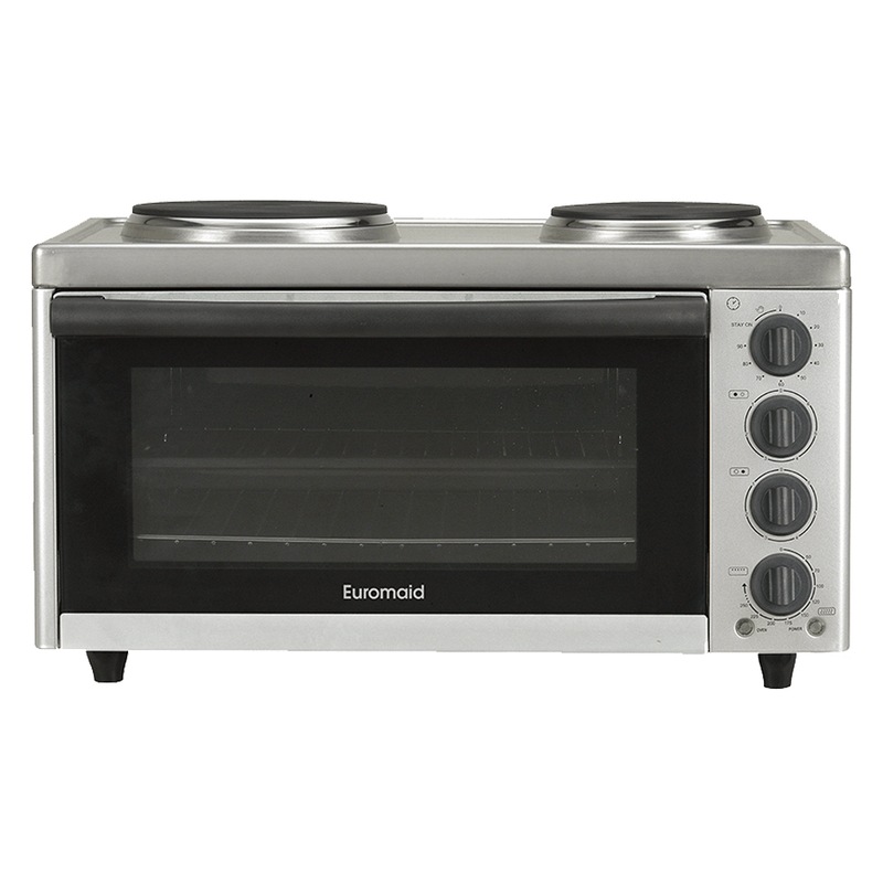 Buy Euromaid Electric MC130T Benchtop 57cm Oven/Cooker 30L/2000W ...
