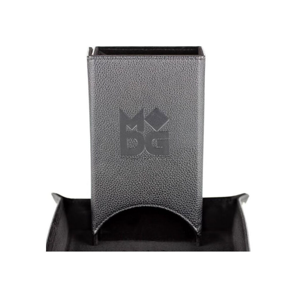 Buy Fanroll by Metallic Fold Up Leather RPG Dice Tower Tray Storage Box ...