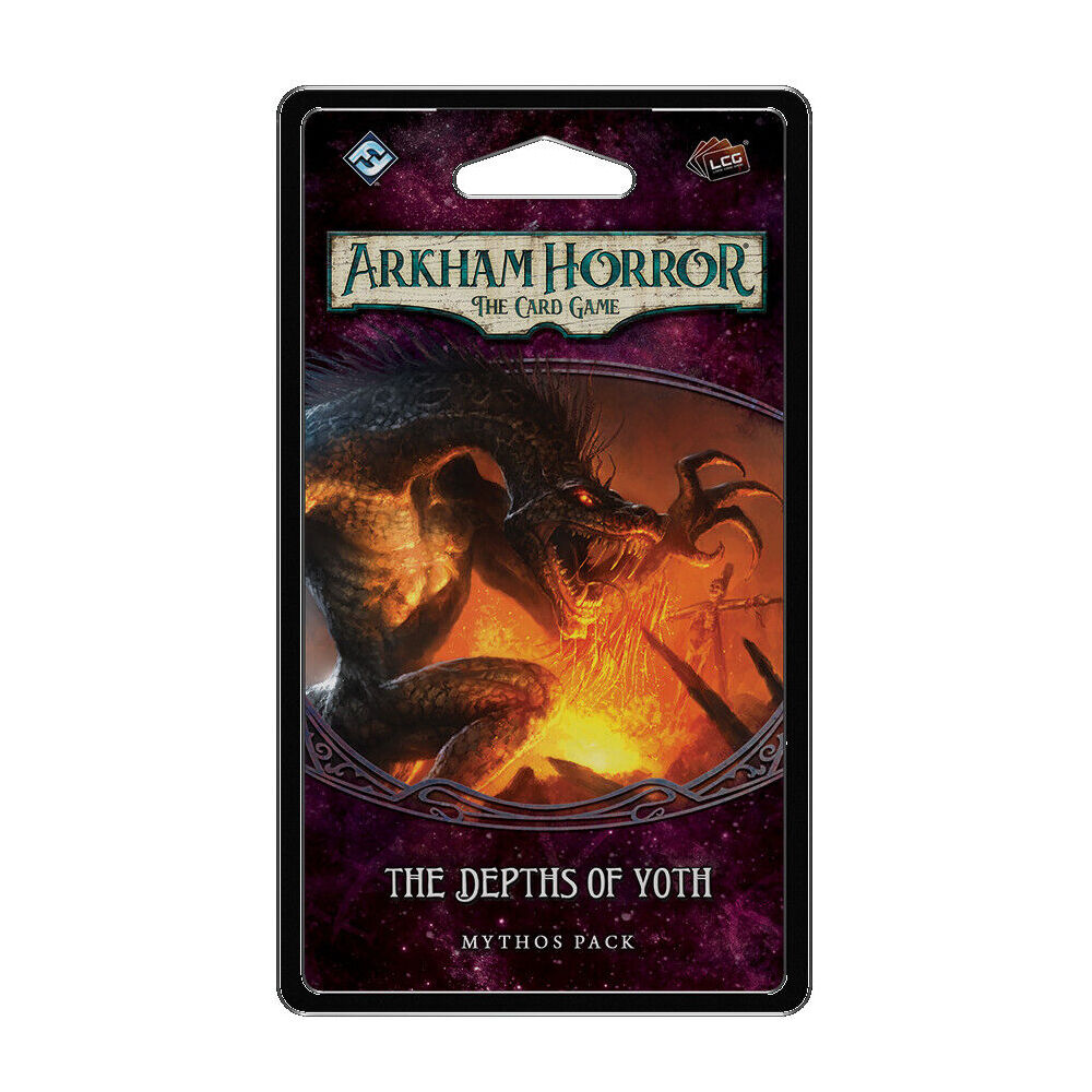 Buy Fantasy Flight Games Arkham Horror LCG Card Game The Depths Of Yoth ...