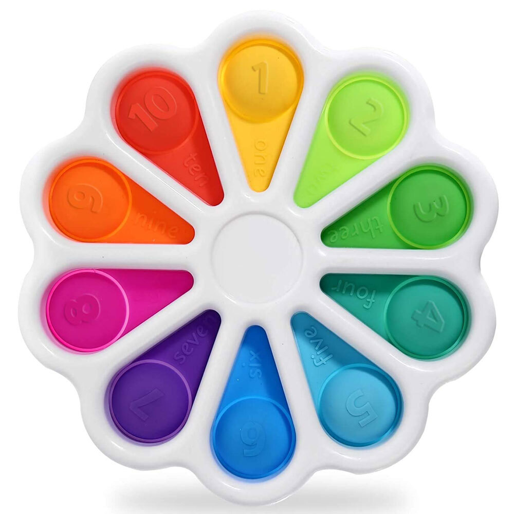 Buy Fat Brain Toys Dimpl Digits Stimulate Sensory Silicone 2y+ Kids ...