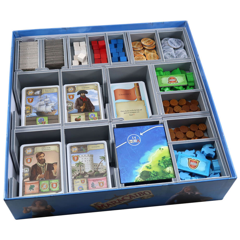 Buy Folded Space Game Box Inserts Organiser Divider For Maracaibo ...