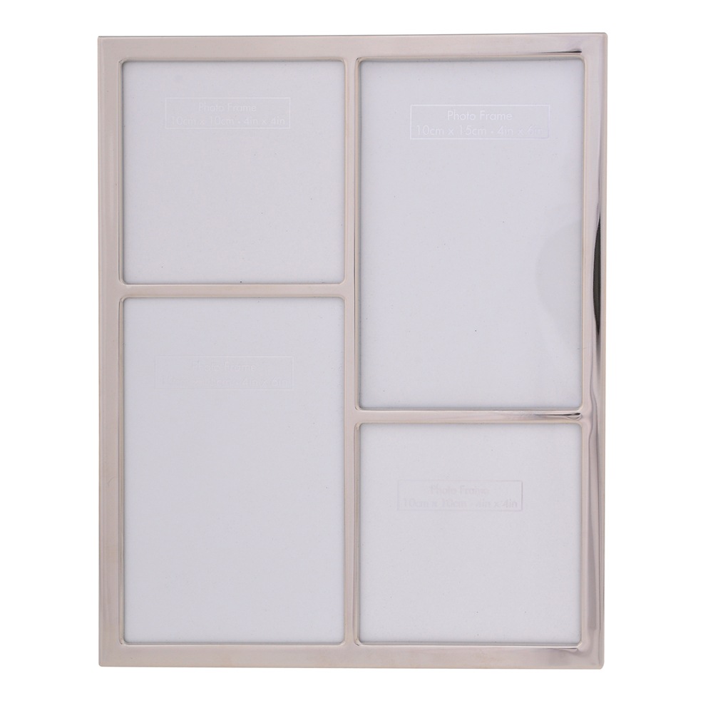 Buy Gibson Gifts Collage Picture Frame Home Display Photo Holder Silver ...
