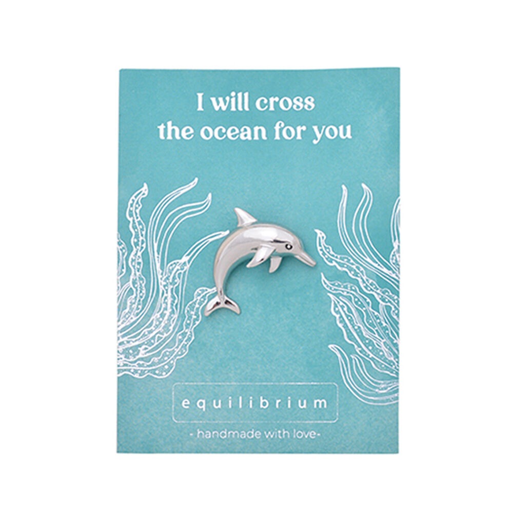 Buy Gibson Gifts Equilibrium Silver Aust Fauna Pin Brooch Dolphin ...