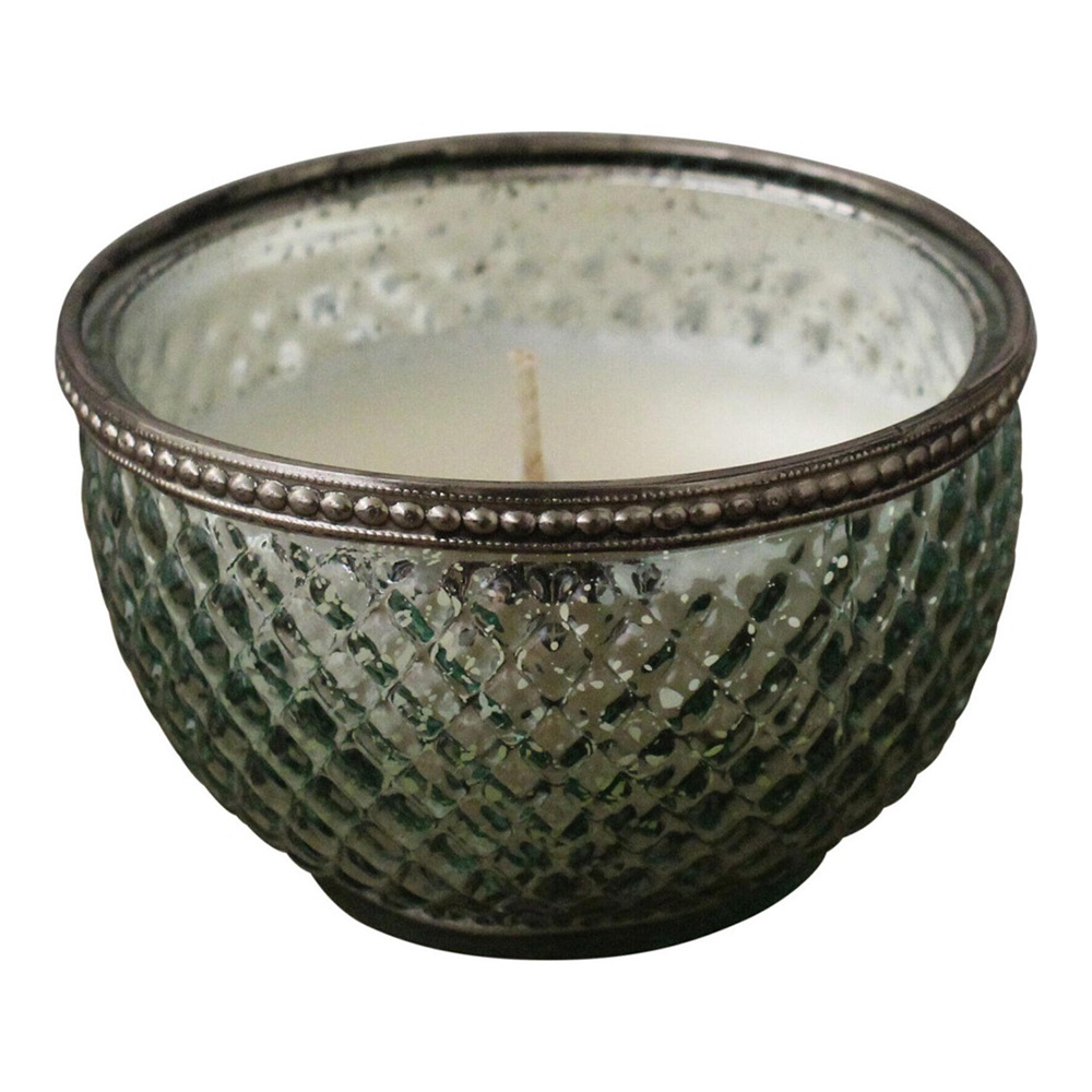 Buy Glass/Wax/Metal 11.5cm Scented Tealight Candle Bolla Ocean Home ...