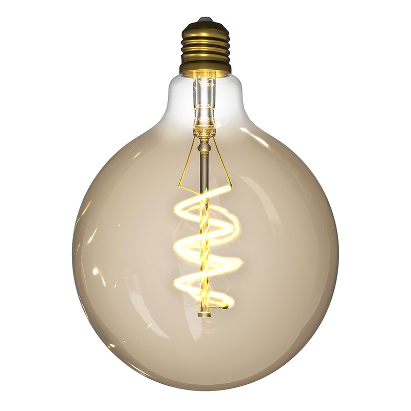 Buy Glowbe Jay-Hova LED Soft Filament Dimmable Light Globe Gold 5W/E27 ...