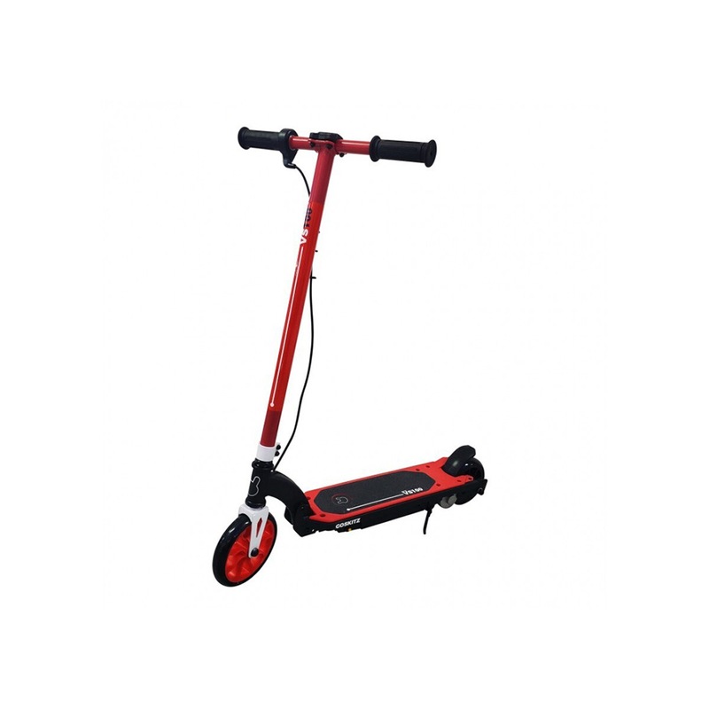 Buy Go Skitz VS100 12v/100w Non-Foldable Electric Scooter Kids Boys/Girls 6+ Red - MyDeal