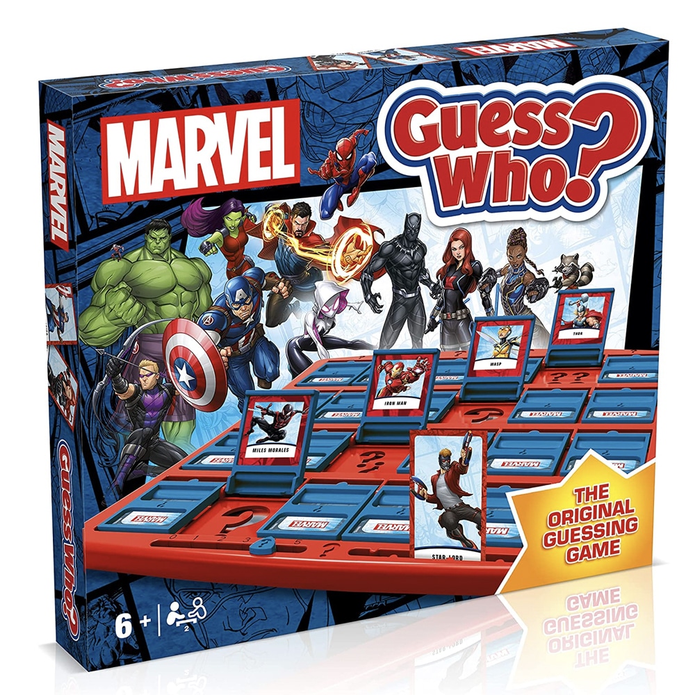 Buy Guess Who? Marvel Edition Themed Kids/Family Tabletop Guessing ...