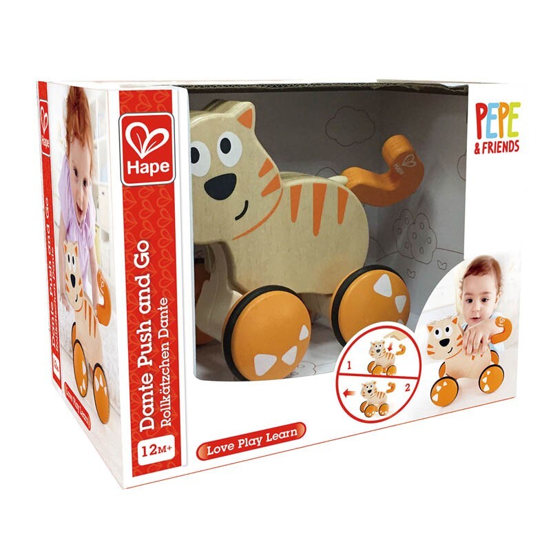 Buy Hape Dante Push and Go Outdoor Learning Activity Kids/Toddler Fun ...