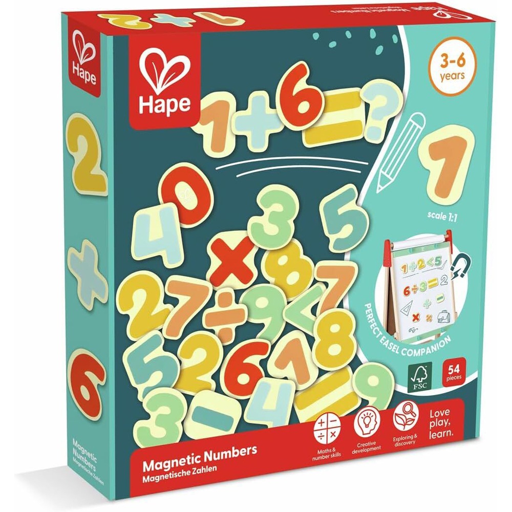 Buy Hape Magnetic Numbers Educational Interactive Kids Learning Fun ...
