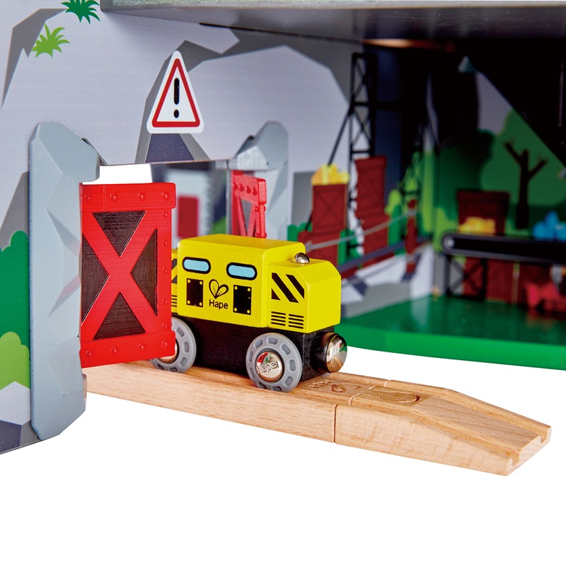 Buy Hape 92cm Mighty Mountain Mine Set w/Train Rail Kids/Toddler 3y ...