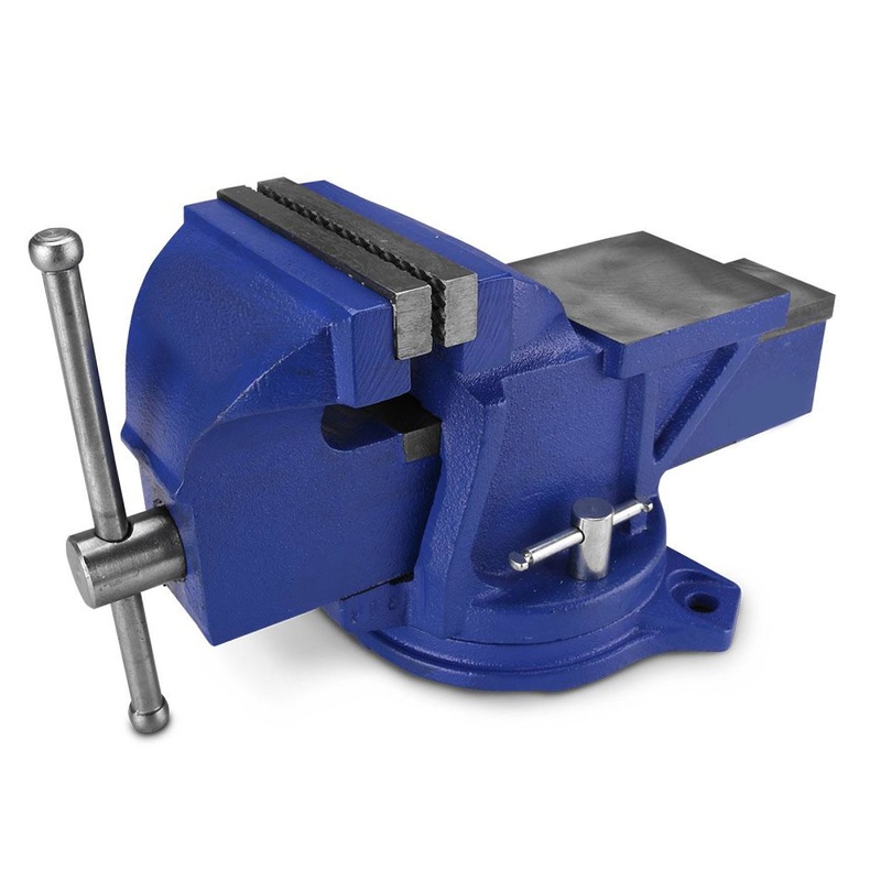 Buy Heavy Duty Swivel Base Bench Mounted Woodworking DIY Workshop Vice ...